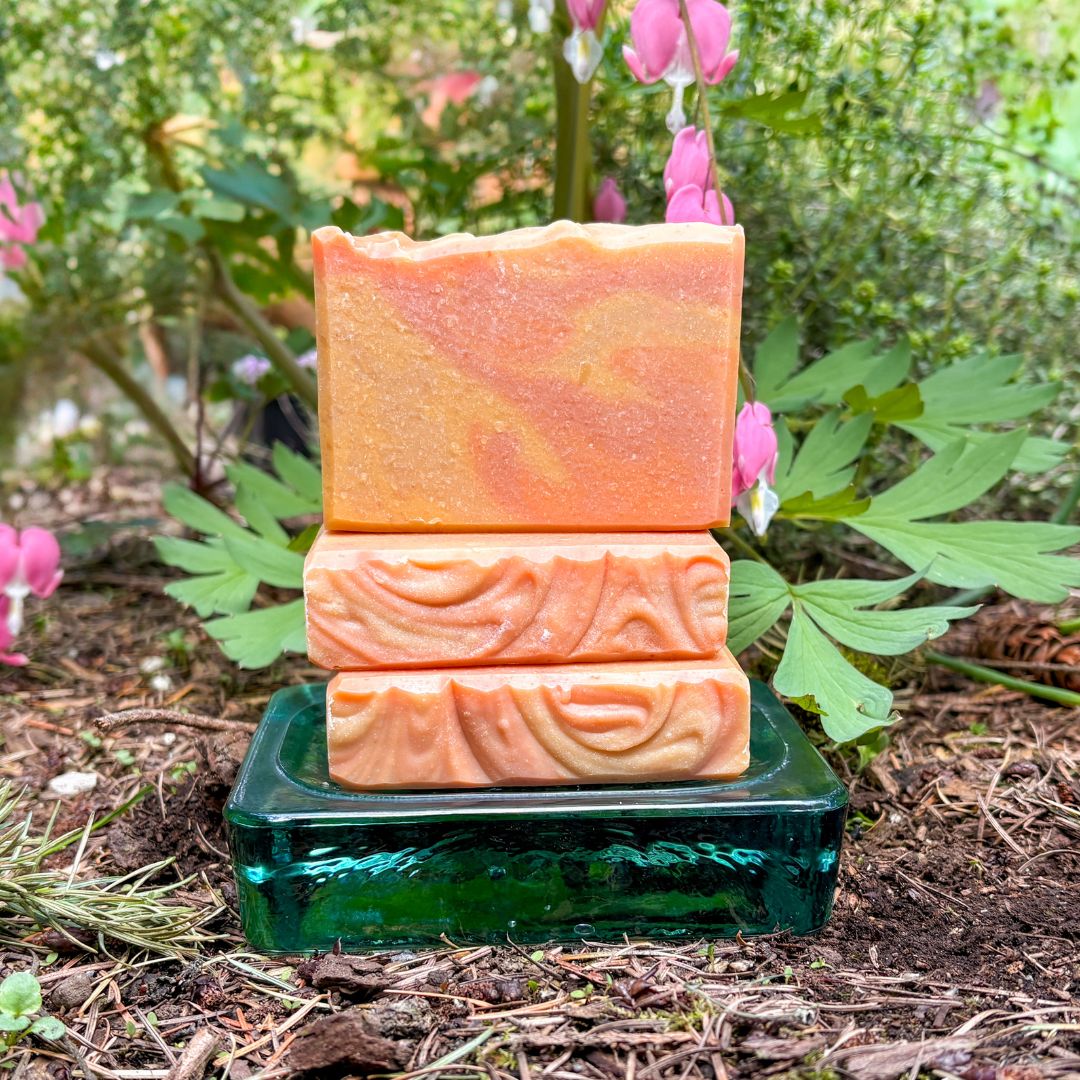 Fire Tree Cold Process Vegan Soap Bar | RainBro Crafts